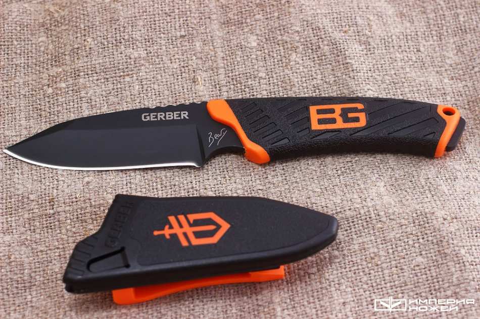 Туристический нож для выживания Bear Grylls Compact Fixed Blade Gerber ...